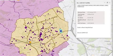 Dacorum Council Develops Digital Mapping For Developer Contributions In