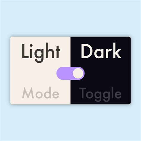 Switch Between Light And Dark Modes With Html Css Javascript