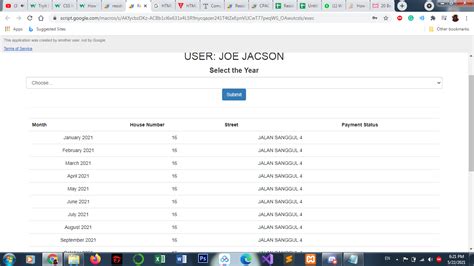 Javascript How Do I Make The Headings Of Table Align To The Content