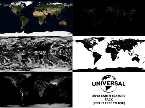 Universal Pictures 2012 Earth Texture Pack By Daffa916 On Deviantart