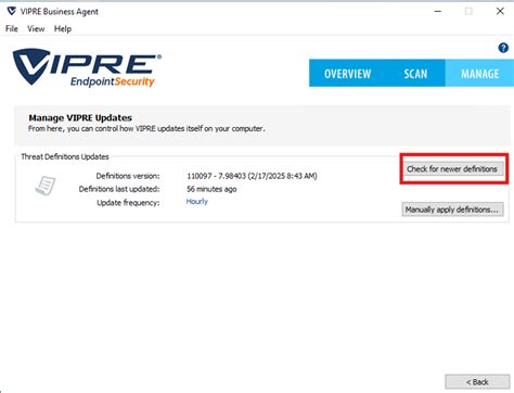 threat definition update troubleshooting microsoft visual c fix vipre helpdesk