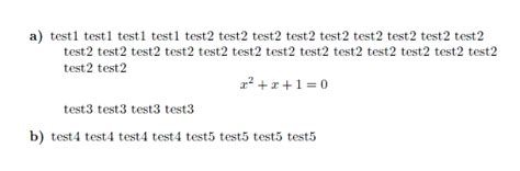 Equations Noindent Wont Work For Stopping Indentation After A Math Formula Tex Latex