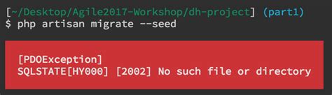 Octechnotes 技術誌 Mysql Laravel 在連接 Mamp 的 Mysql 出現 Sqlstate Hy000