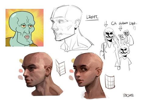 Studio Class Book Tb Choi Shading Head Reference How To Draw Heads