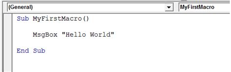 How To Create A Macro From Scratch In Excel Excel Macro Mastery