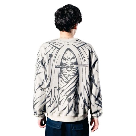 Naruto Reaper Crewneck Death Seal Anime Streetwear Kayoz