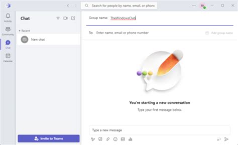 How To Create A Group Chat In Teams And Name It