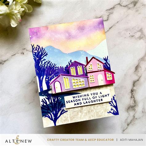 Creative Cuts Cozy Homes Layering Die Set Altenew