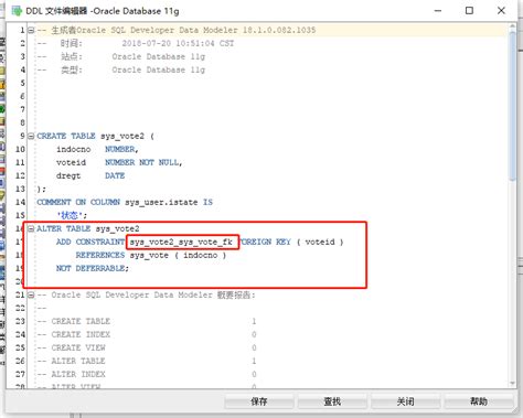 Index And Key Names Are Missing In Ddl When Index And Key Names Are Uppercase Oracle Forums