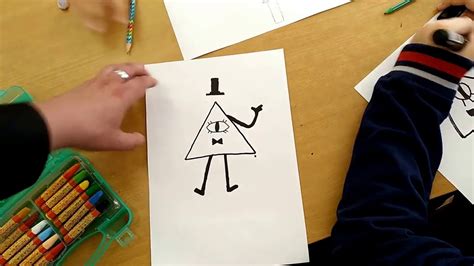 Как Нарисовать Билла из Гравити Фолз Шаг за шагом просто рисуем простые рисунки Уроки