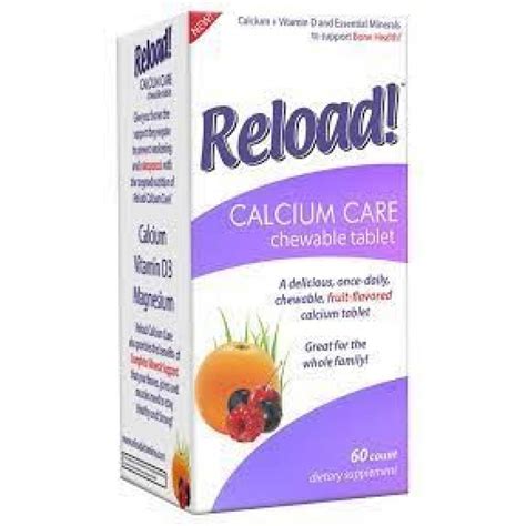 Reload Calcium Care Chewable Tablet Rx Online Pharmacy