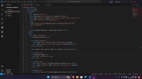 Video Vishal Ogale On Linkedin Passwordgenerator Html Css