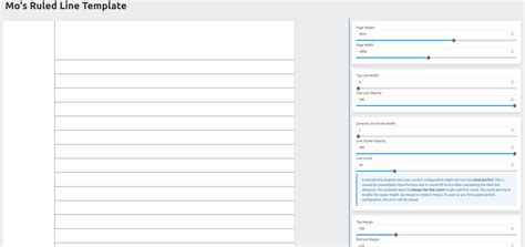 Ruled Line Template Generator R Supernote