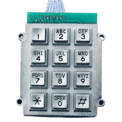 phone keypad with numbers and letters kntech