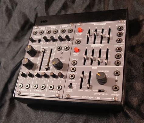 Modular Synth Eurorack Behringer System 100 110 140 With Reverb