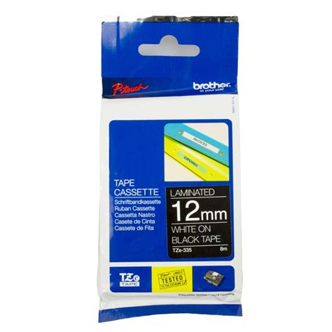 Brother Tze Labelling Tape Mm White On Black Winc