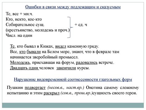 Типы грамматических ошибок презентация онлайн