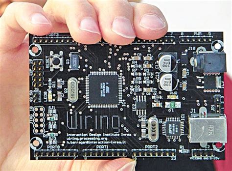 Wiring Open Source Platform For Microcontrollers