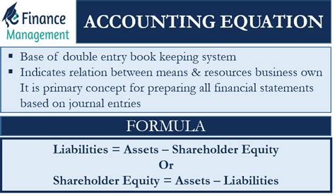 Fundamental Accounting Equation Elements Example With Transactions