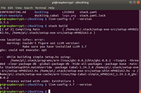 Warning Couldn T Figure Out Llvm Version On Raspberry Pi Issue Facebook Duckling