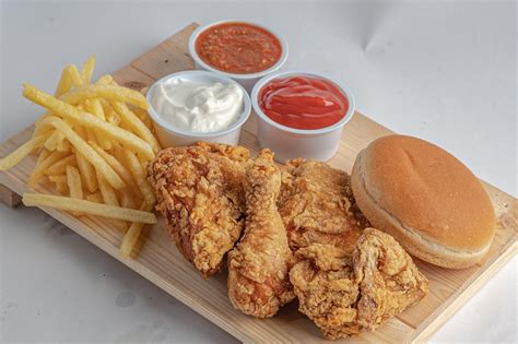 Broasted Chicken Meal Broaste Free Photo On Pixabay
