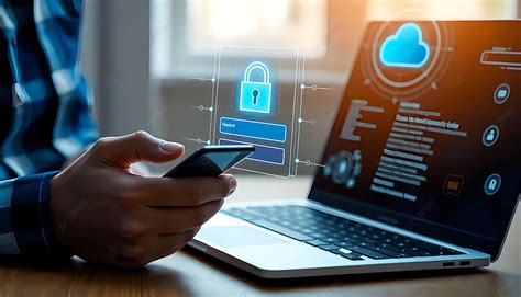 Digital Authentication And Security Background Security Digital Login Background Image And