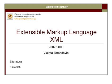 Ppt Extensible Markup Language Xml Powerpoint Presentation Free