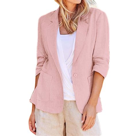 Cilenon 2024 Fall Womans Blazers Business Casual Jackets Long Sleeve