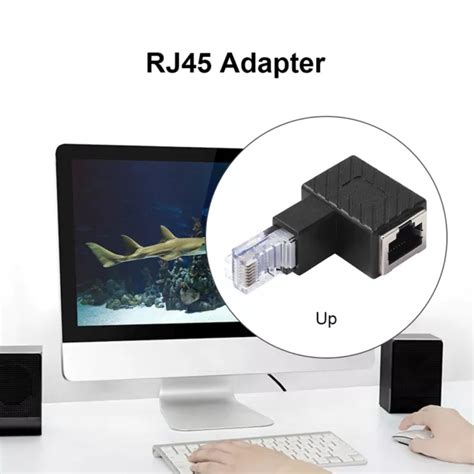 90 Degree Rj45 Converter Ethernet Network Adapter Extender Multi Angle Coupler £3 59 Picclick Uk