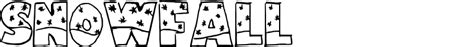 Snowfall Font Free Download Font Spy