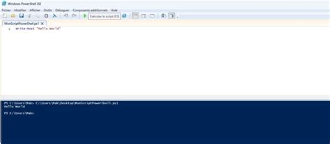 Comment Exécuter Un Script Powershell
