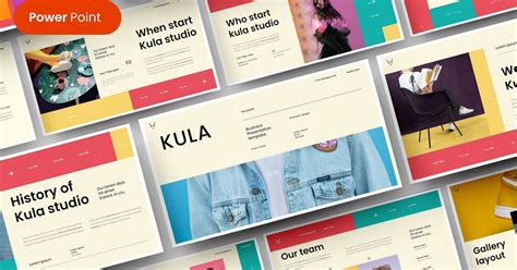 Kula — Шаблон Powerpoint для бизнеса Шаблоны презентаций Включая яркий и чистый Envato Elements