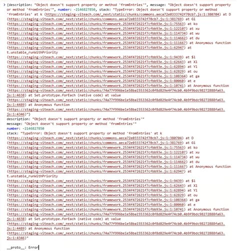 Edge 18 Objectfromentries Not Supported Even With Correct Polyfills · Issue 16715 · Vercel