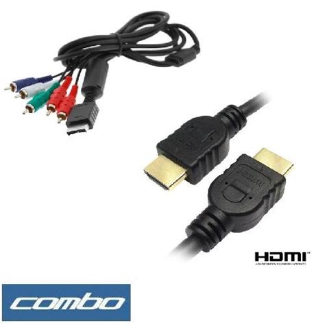 playstation 3 online premium high resolution component av cable hdmi cable 2m 6 feet for