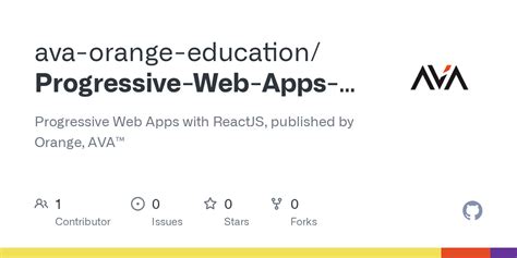 Github Ava Orange Educationprogressive Web Apps With Reactjs