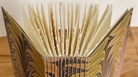 Bookbinding Buttonhole Stitch Handbound Book A H Art History Museums Maitland