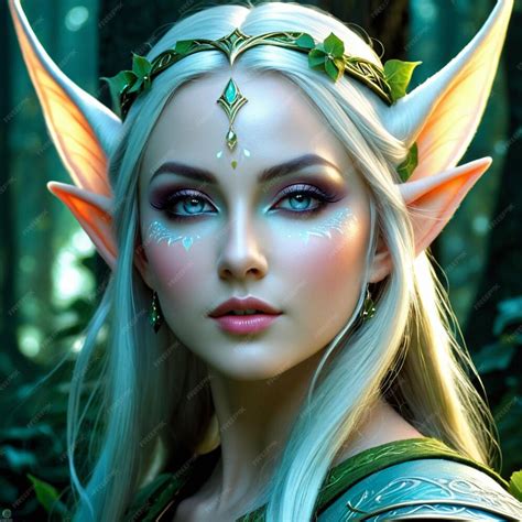 Premium Photo Mystical Elegance The Enigmatic Beauty Of The Elven