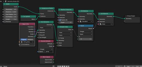 Geometry Nodes Geonodes Selecting Instances Whose Index Is A Prime Number Blender Stack