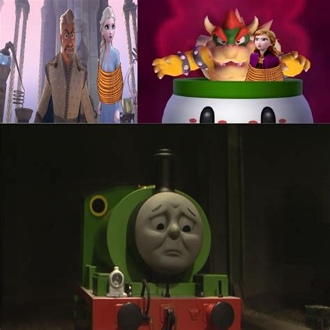 Percy Feels Bad For Elsa And Anna By Maxgoudiss On Deviantart