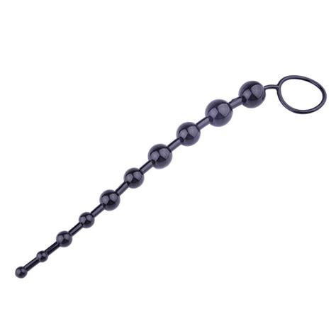 Buy 1 Pcs Silicone Slim Anal Beads Massager Plug Dildo Butt Sex Toy At Affordable Prices — Free
