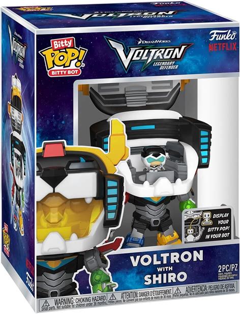 Funko Pop Bitty Bots Voltron Voltron With Shiro Toys And Games