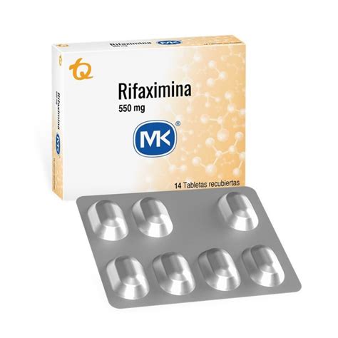Rifaximina 550mg Tabletas Tecnoquímicas