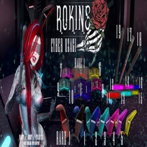 Second Life Marketplace Rokins Cyber Usagi8mask