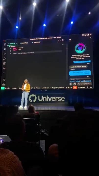 Video Ayush Patel On Linkedin Github Githubuniverse Opensource