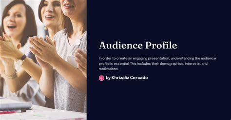 Audience Profile