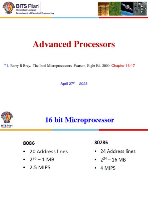 Cs Eee F241 Advanced Processor 1 Pdf Operating System Technology