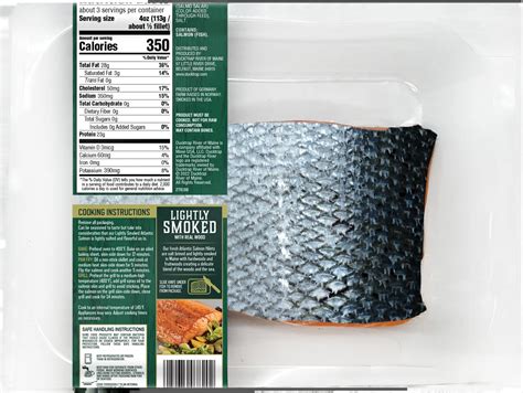 Aldi Lightly Smoked Salmon Fillets Delicious And Healthy Choice Smokedbyewe