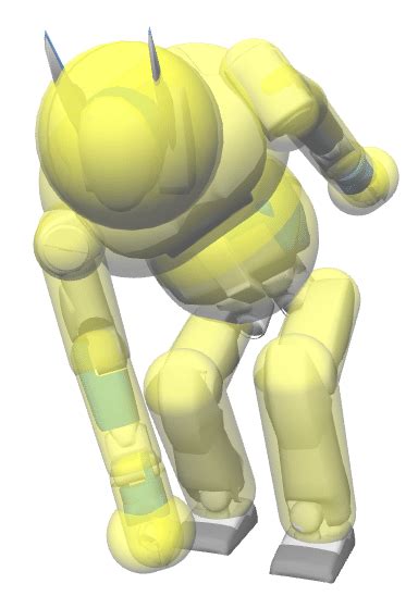 Simplified Model Of The Robot For Posture Optimization Download