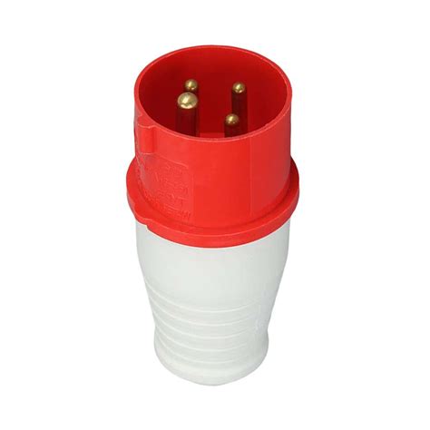 16a 4pin Male Industrial Socket