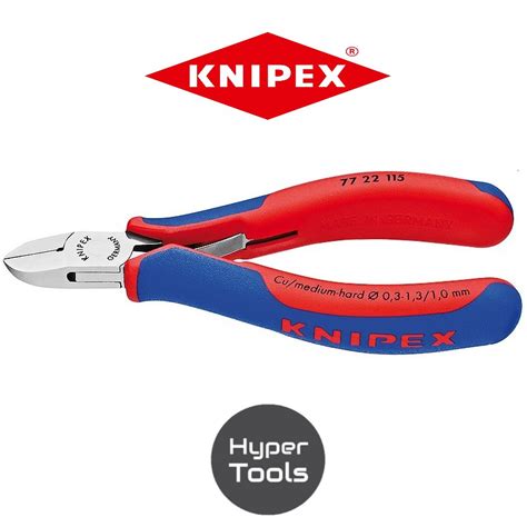 Knipex Electronics Diagonal Cutter Model 77 22 115 Shopee Malaysia